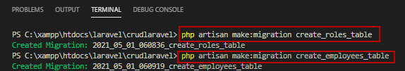 CRUD con Laravel 8, MariaDB y Visual Studio Code - 1ra Parte ... CRUD con Laravel 8, MariaDB y Visual Studio Code - 1ra Parte ...
