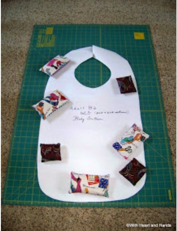 Michele Bilyeu Creates With Heart and Hands: Making an Adult Bib