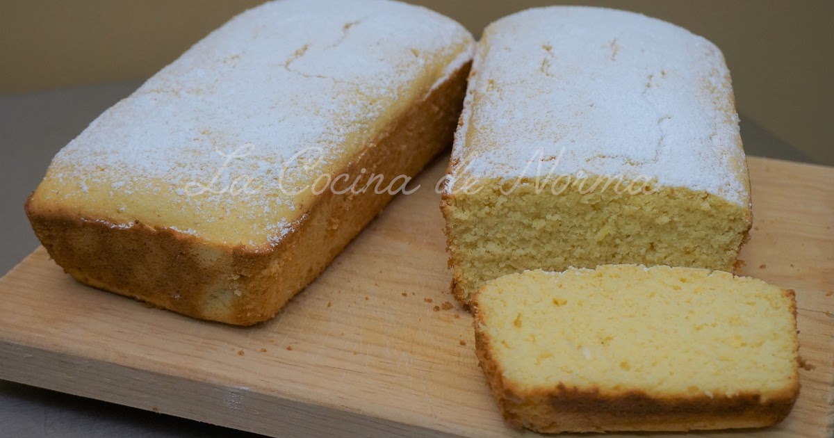 PANQUÉ O BIZCOCHO DE QUESO RICOTTA Y LIMÓN - La Cocina de Norma