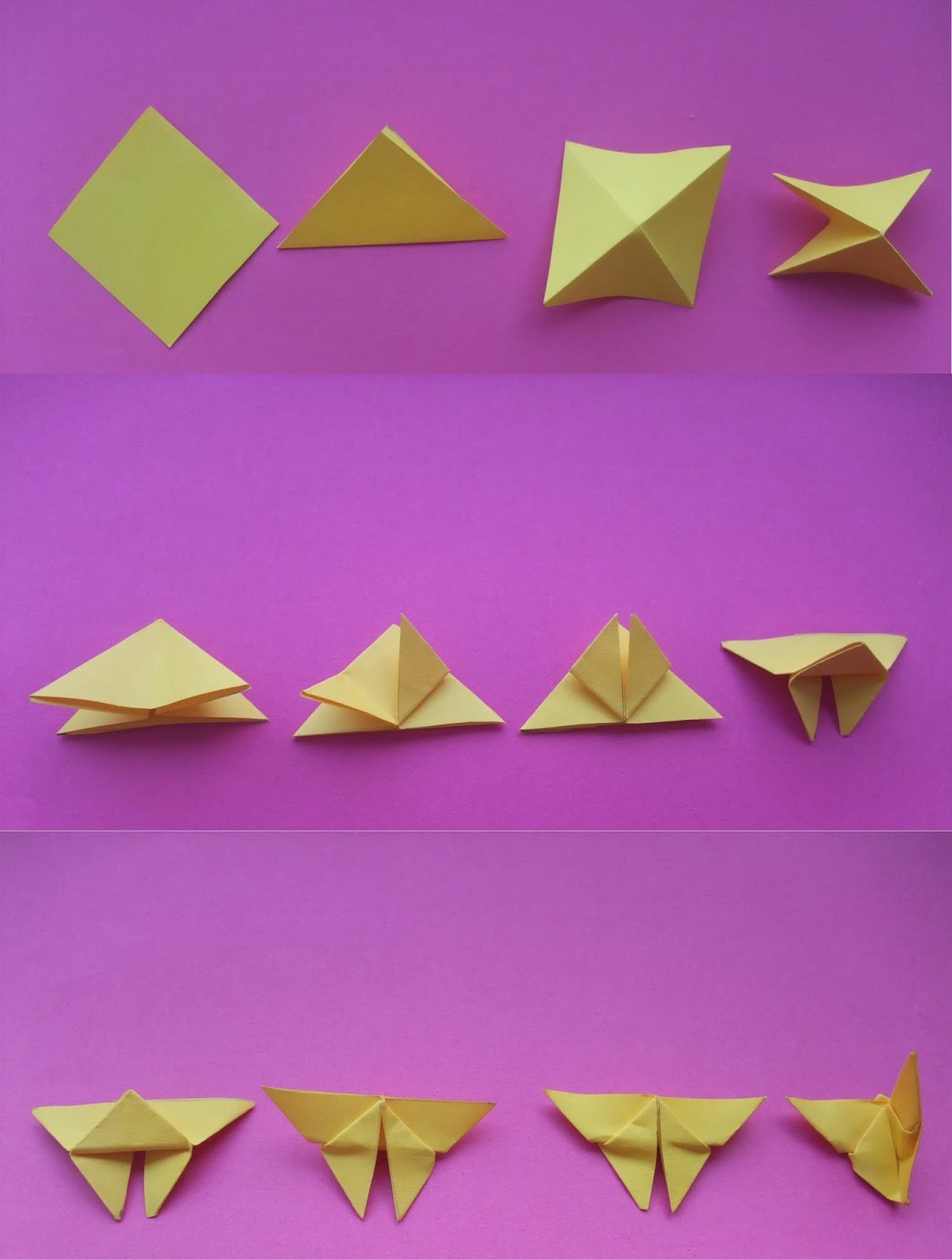 Life is Origami: Cum sa faci un fluture origami