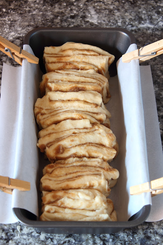 Pan Pull-apart de canela