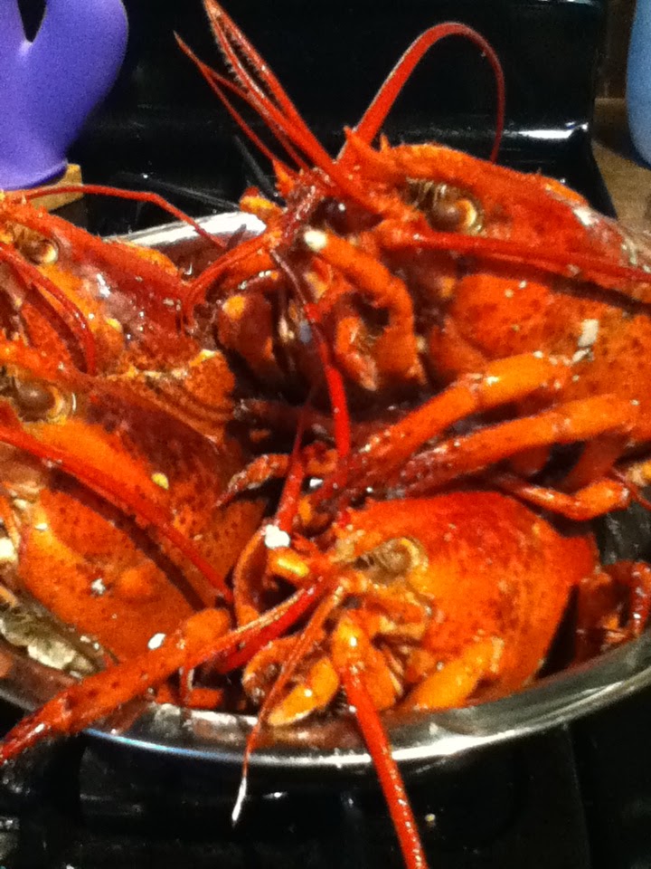 Kūlia cooks!: 5 heads to a pot of Creole Lobster soup!