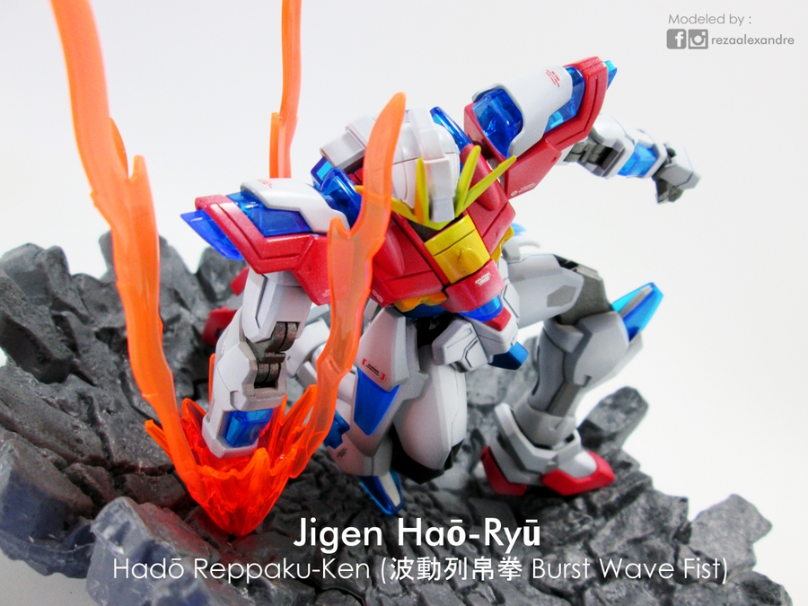 Custom Build: HGBF 1/144 Try Burning Gundam
