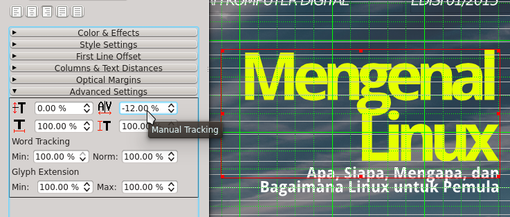 How To Create Magazine Cover Layout in Scribus