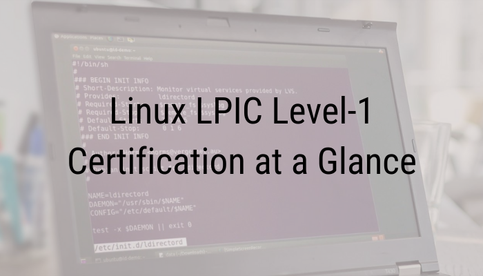 The Linux LPIC Level-1 Certification at a Glance | LPI Central