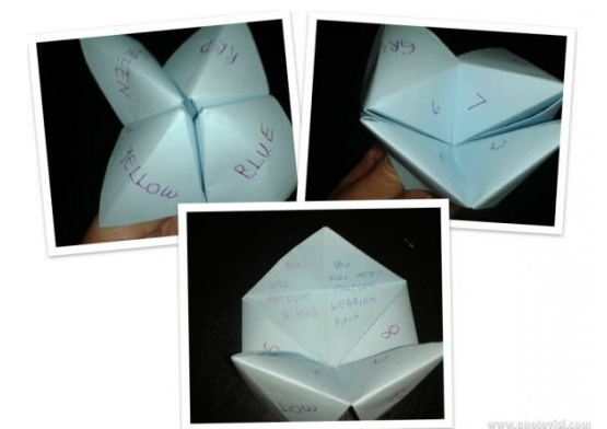 How To Make A Paper Fortune Teller (With Step By Step Instructions ...