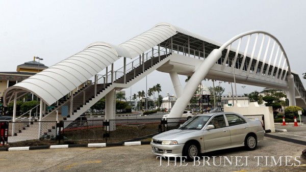 Ong Tiong Oh Pedestrian Bridge at Radisson Hotel Brunei