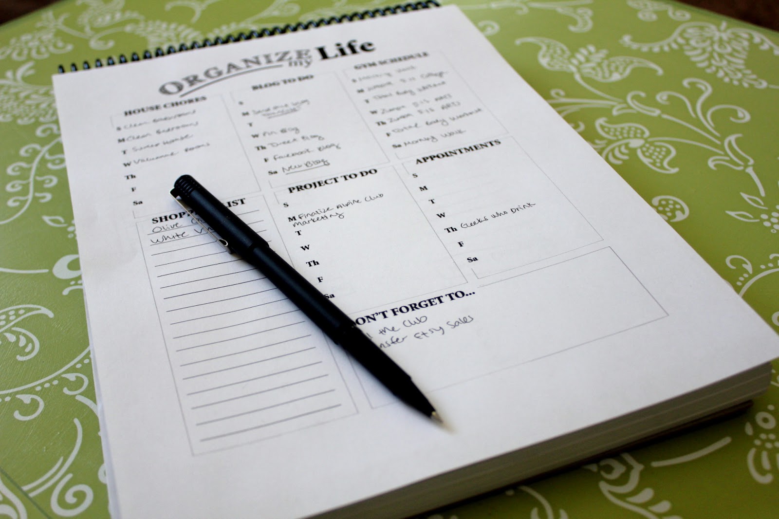 shayna kellie: Free Printable: Organize my Life