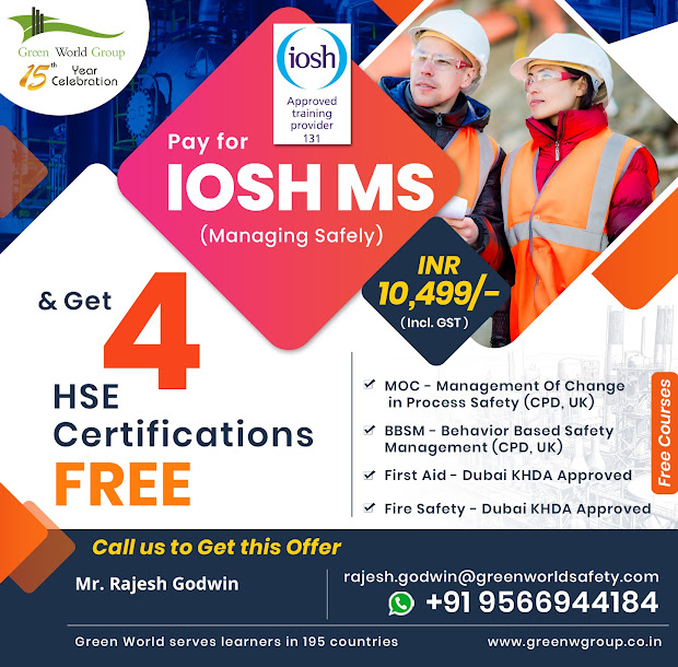 Why should I choose IOSH Managing Safely Course in India? - Nebosh and ... Why should I choose IOSH Managing Safely Course in India? - Nebosh and ...