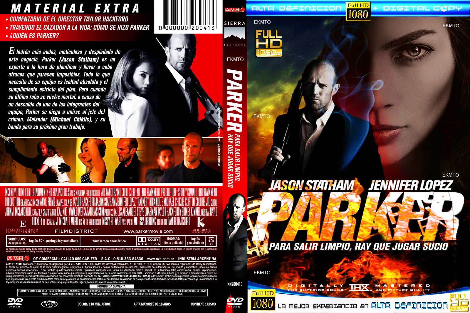Cover: parker dvd