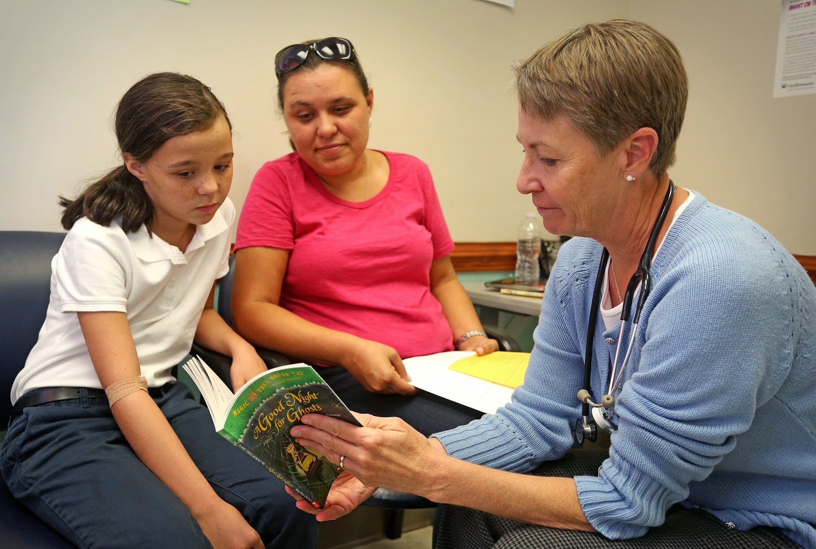 Med School Watercooler: Benefit of USA Children's Clinic Reading ...