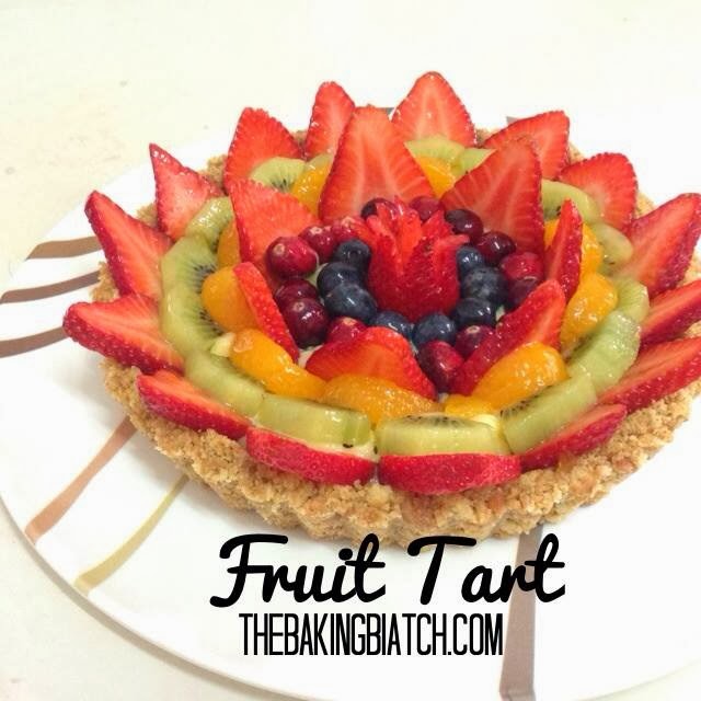 The Baking Biatch || by Cynthia Lim: Cynthia's No-Bake Fruit Tart