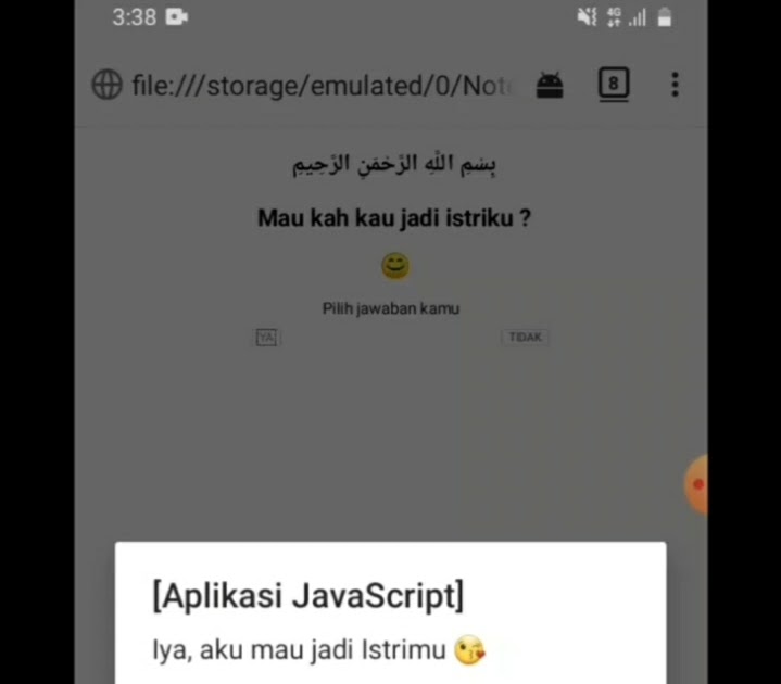 Cara Buat Script Nembak Gebetan Ala Anak IT Menggunakan HP Android - nopian doang