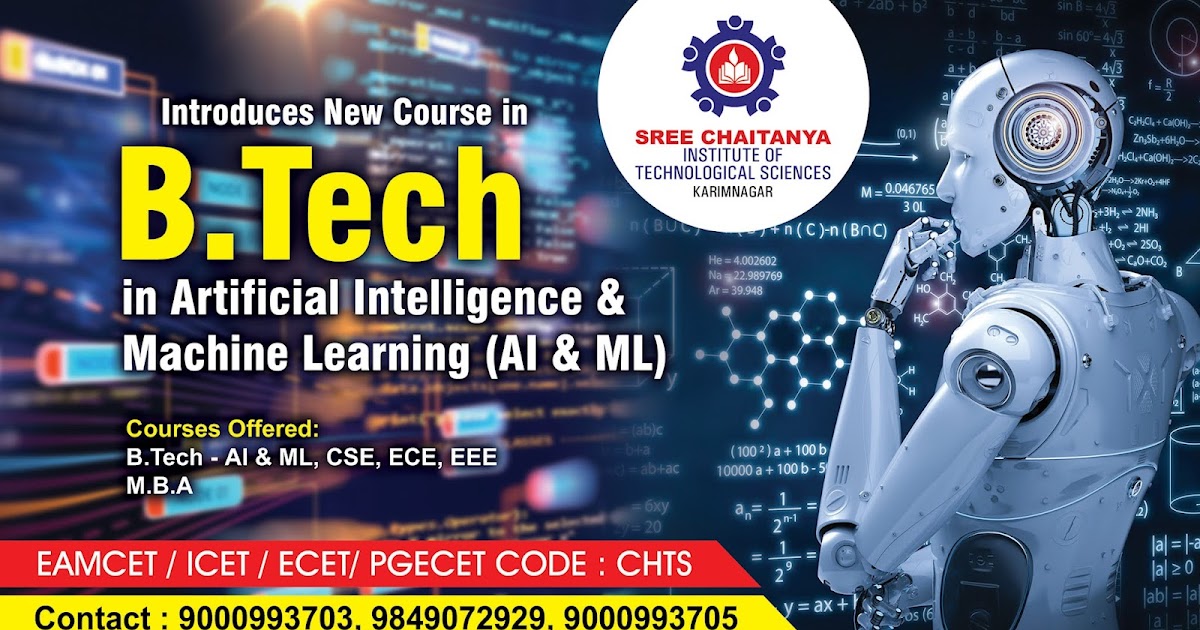 SCITS PLACEMENT CELL: Introducing New Course in B.Tech - AI & ML
