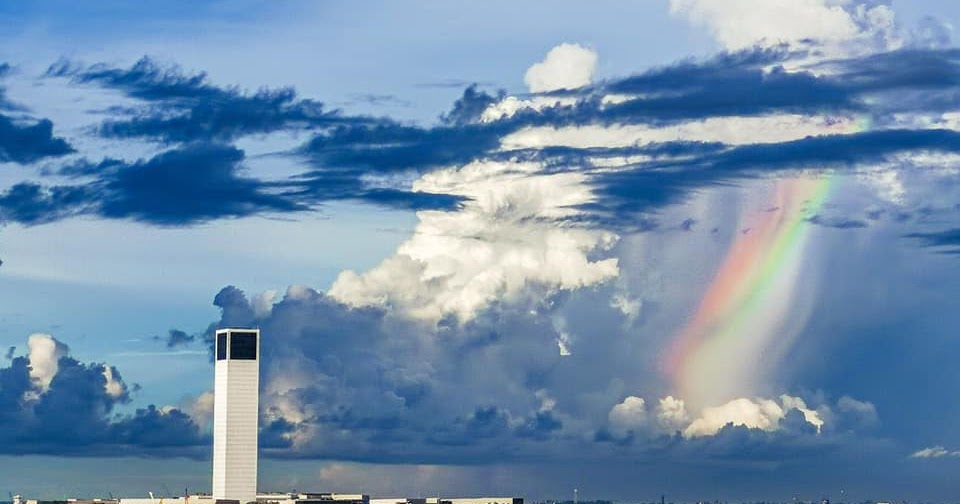 Rainbow clouds over Cebu a 'promise of sunshine after the rain' - The ...