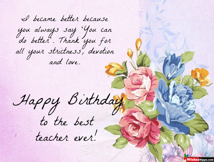 200 Happy Birthday Wishes For Teacher Mam From Student WishesHippo 200-happy-birthday-wishes-for-teacher-mam-from-student-wisheshippo