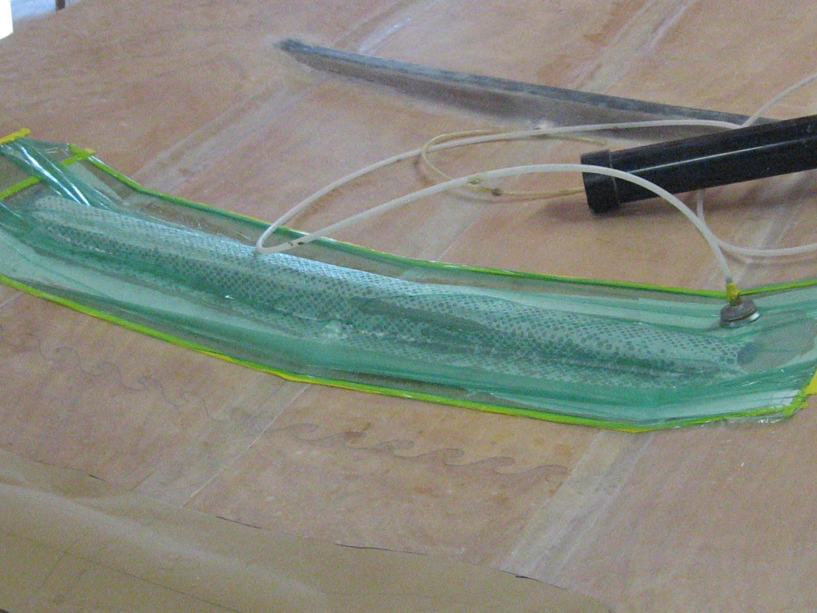 Dean's Shilshole 27: Dry fitting of longitudinals...