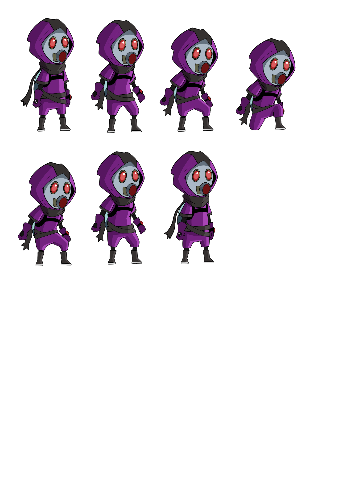 Y más sprites: Jump y Crouch (salto y agacharse)