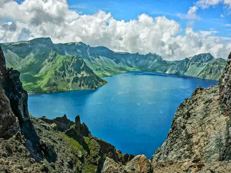Heaven Lake, North Korea/China border - Beautifull Places