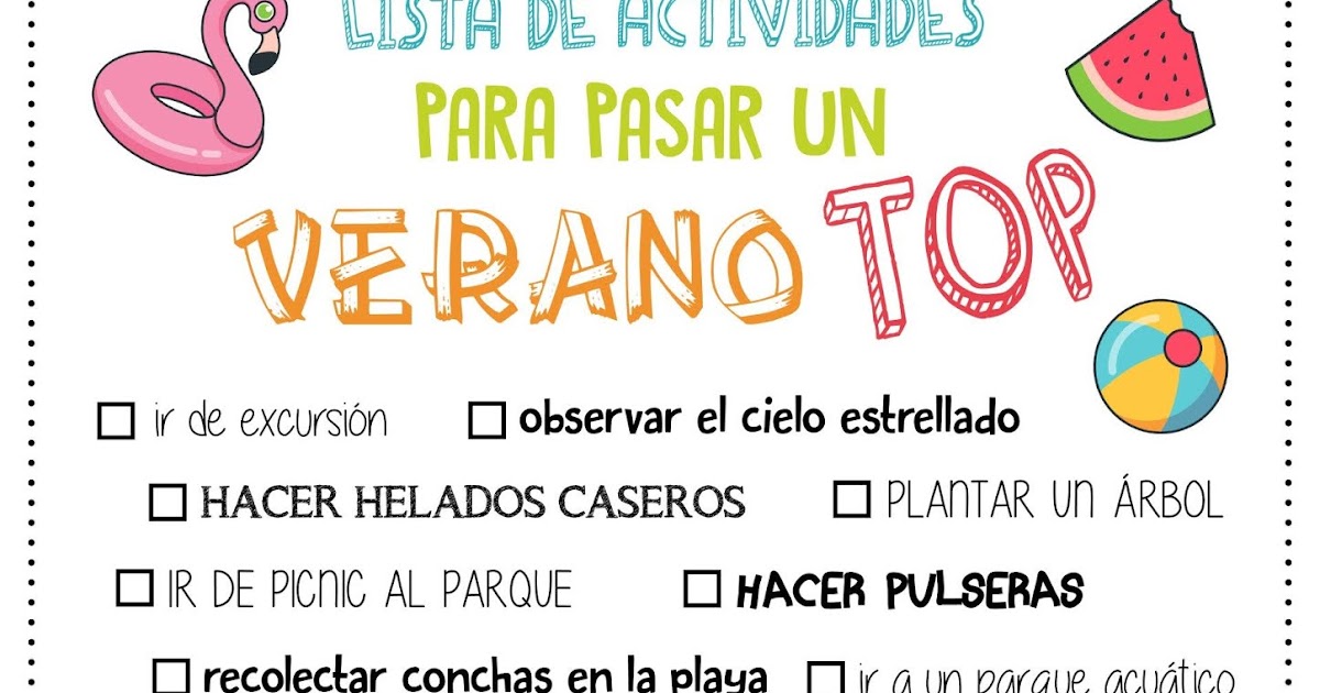 IDEAmoS recuRsos EducaTivOS : Para repasar en verano...
