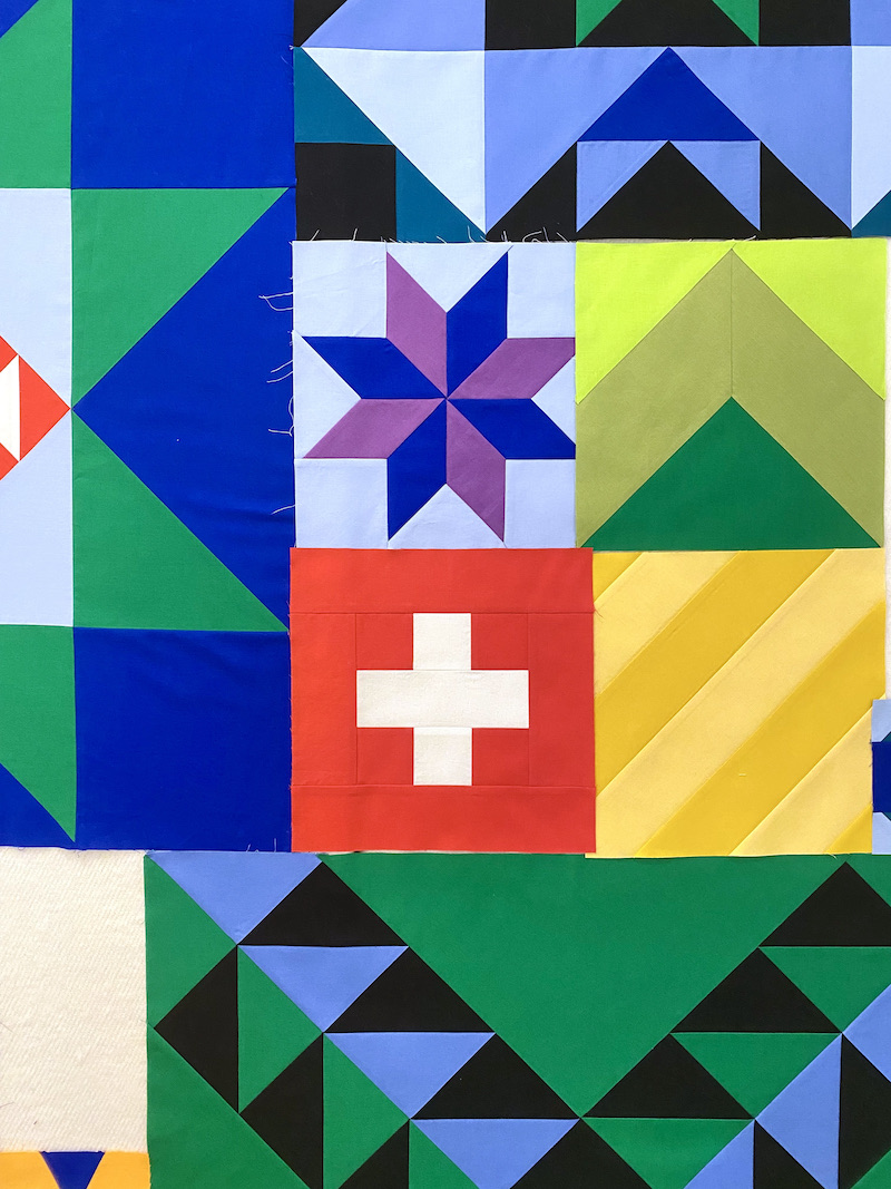 Rebecca Grace Quilting: A Couple More Blocks for My Retro 'Eighties ...