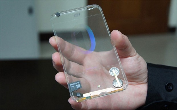 Top 5 Phone: See-through phone 'to launch this year' - 2013