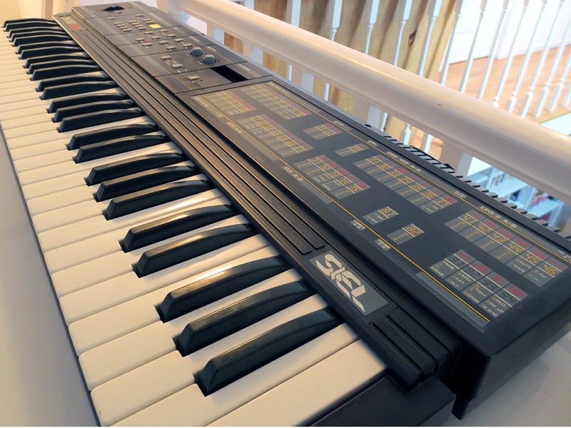 MATRIXSYNTH: Siel DK 80 Synthesizer Rare Italian 2 DCO Synth SSM chips