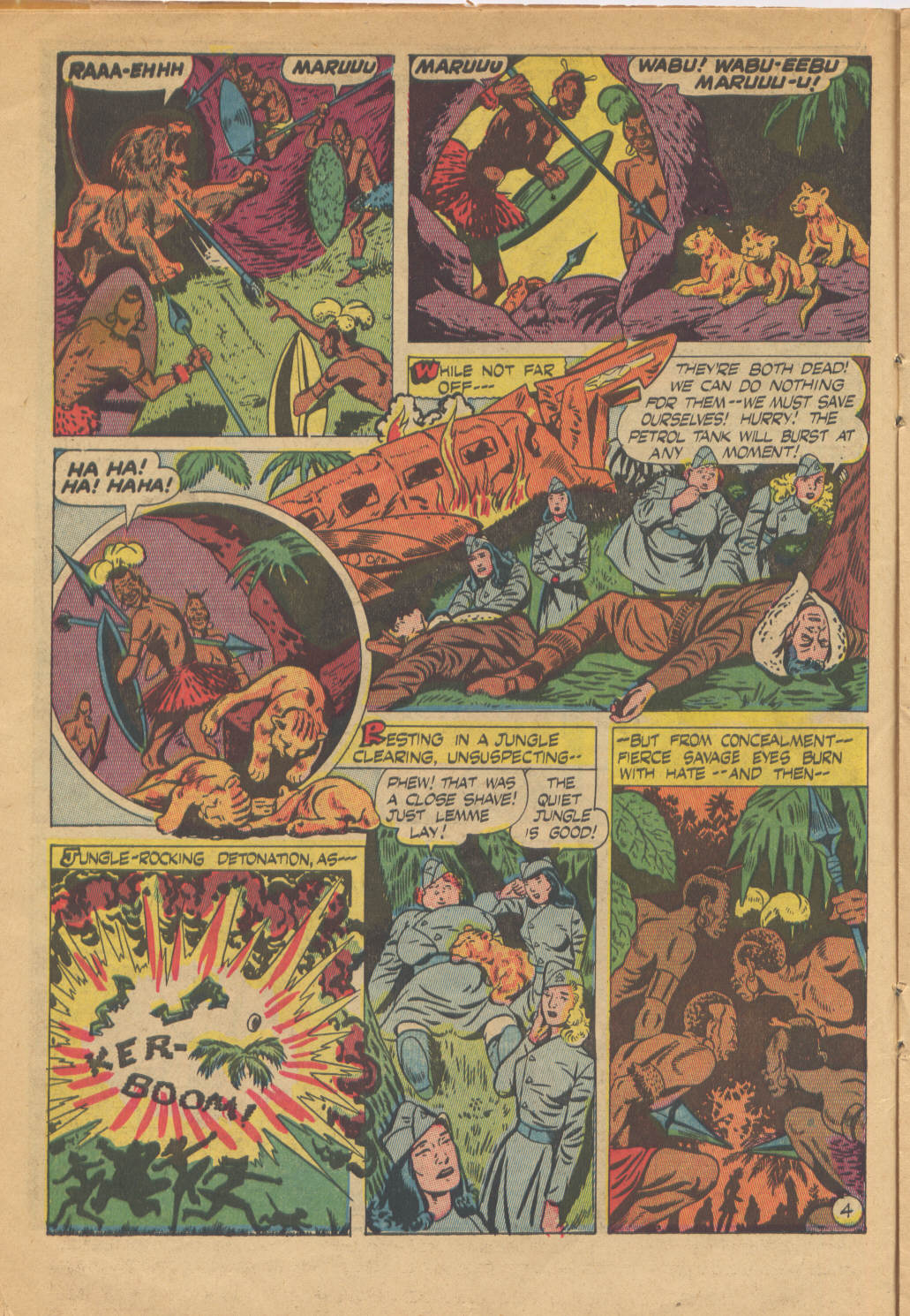 Four-Color Shadows: Girl Commandos-Jill Elgin-1945