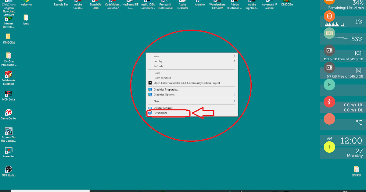 Cara Mengubah Tema Komputer/ Laptop Windows 10