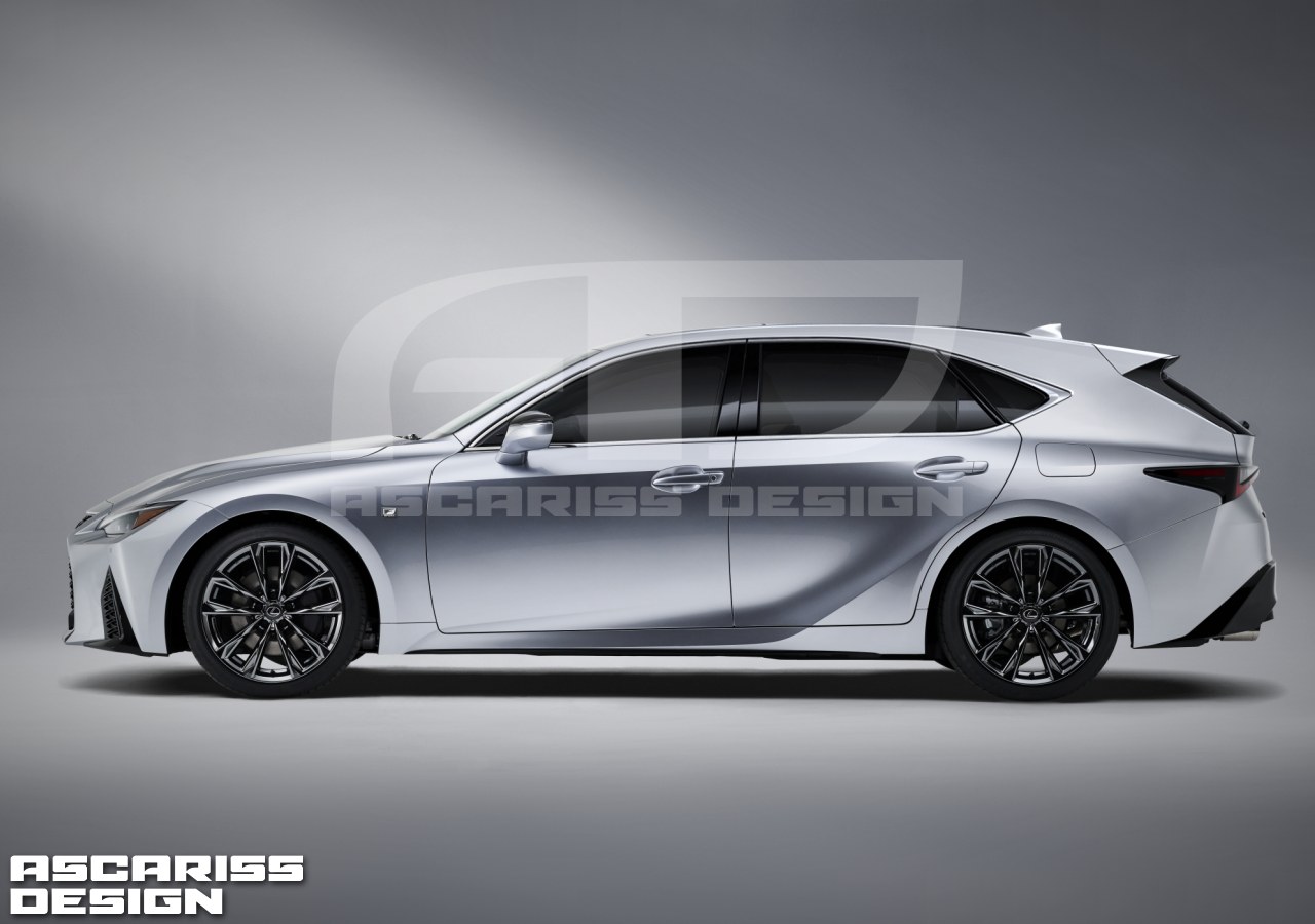 Ascariss Design: Lexus IS SportCross (profile)