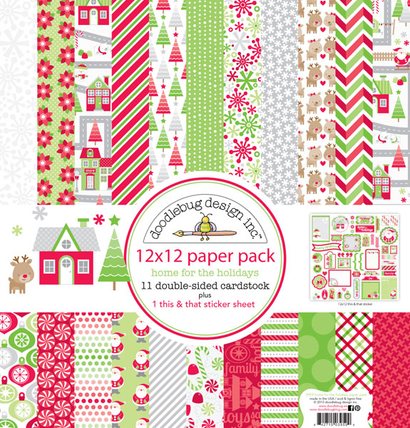 Doodlebug Design Inc Blog: Introducing Home for the Holidays Collection