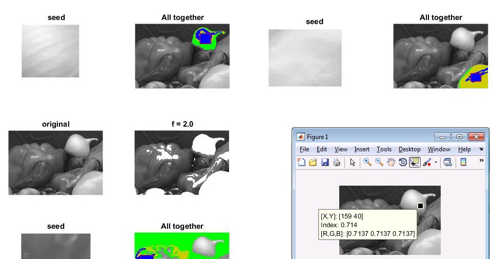 Matlab Segmentation Growing