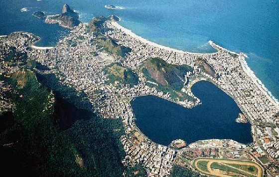 Bird’s Eye View of Rio De Janeiro, Brazil