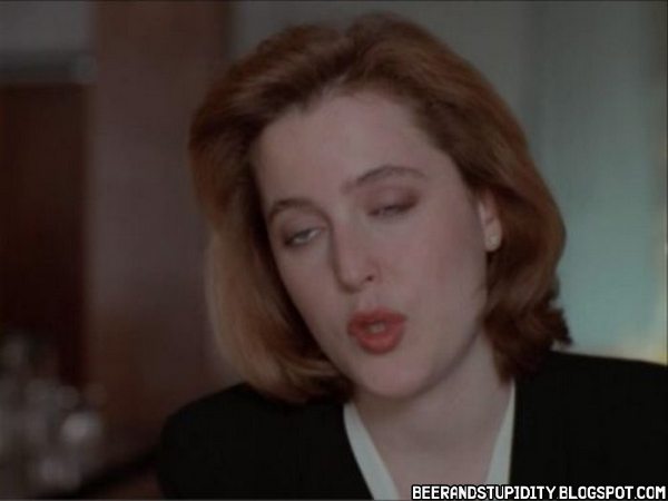 Boredom Crusher: Scully From X-Files Sure Have A Talent For Looking ...