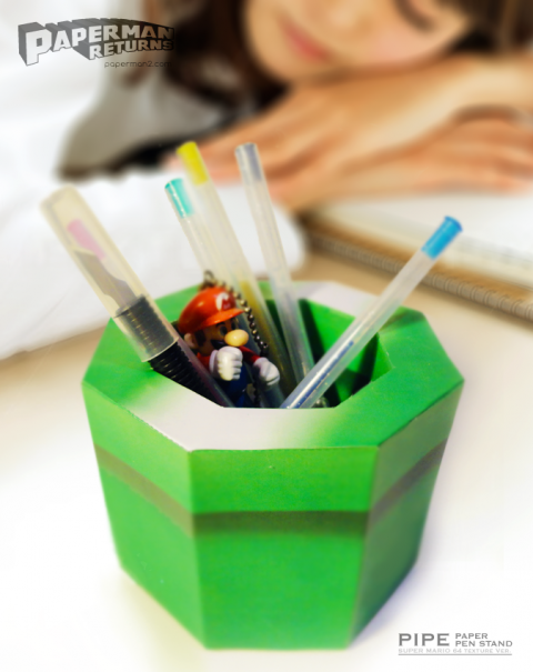 Papercraft Mario Warp Pipe ~ Papercraftsparati | Todos los Papercrafts ...