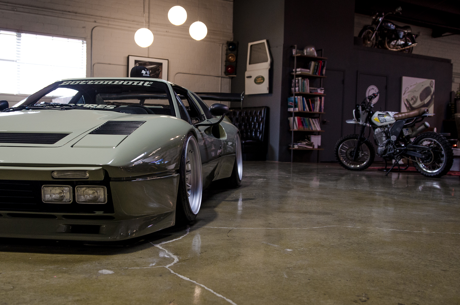 AsEyeSeeThings: Button Built Ferrari's at The Motoring Club