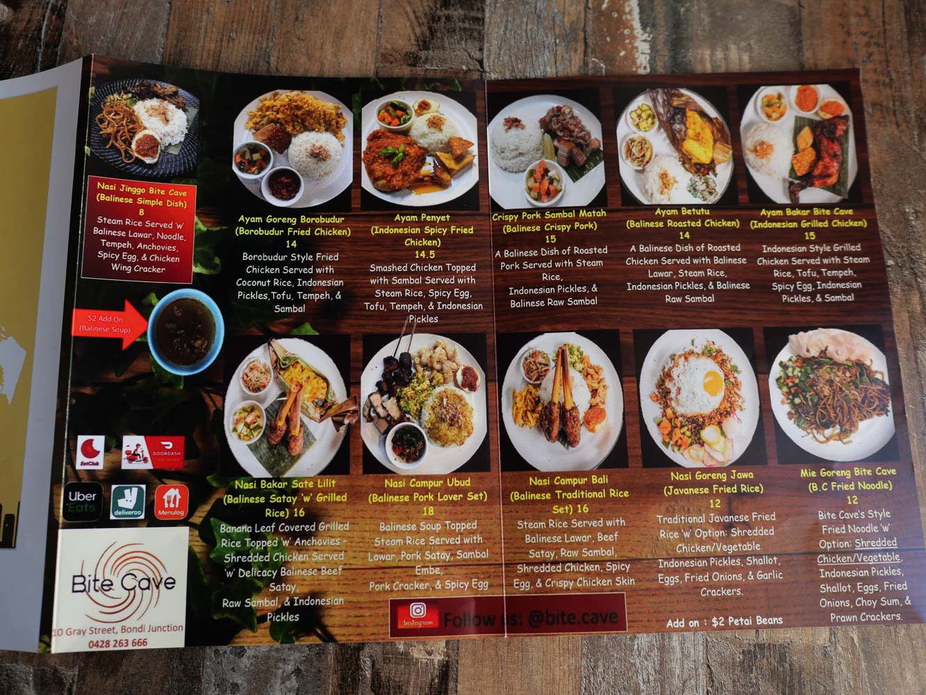 B-Kyu: Bite Cave ~ Balinese Indonesian - Bondi Junction