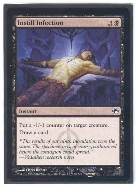 Magic the Gathering Adventures: Infect in Black