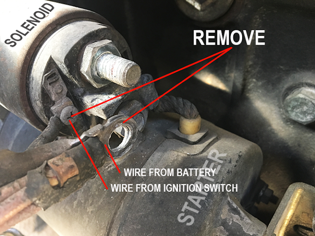 Mercedes-Benz W123 and R107 DIY: W123 Mercedes 240D Starter