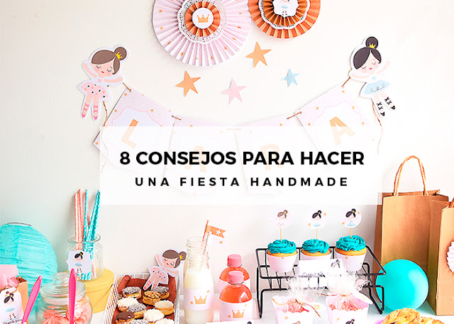 8 consejos para hacer una fiesta handmade - El Baúl de Antonia