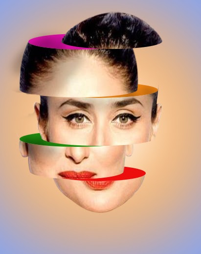 FACE SLICE EFFECT IN PHOTOSHOP