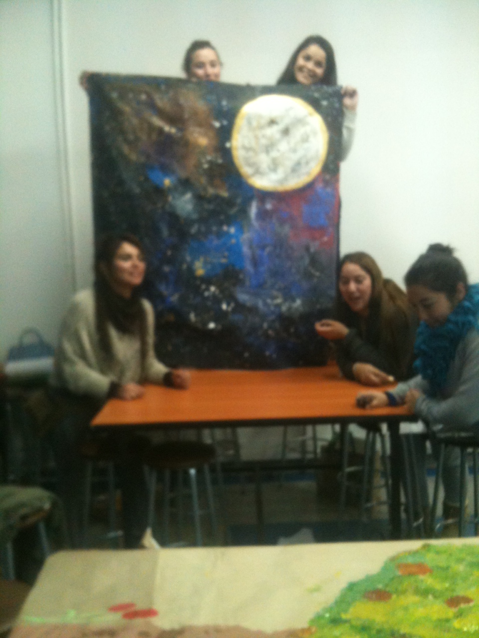 Andrea Inostroza: Mural...Creación grupal