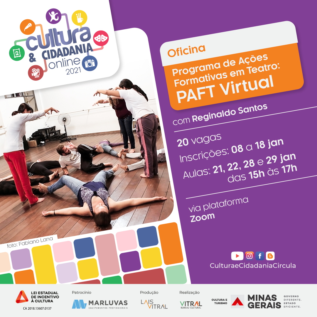 C&C: FAÇA SUA INSCRIÇÃO GRATUITA NO PAFT VIRTUAL, COM REGINALDO SANTOS