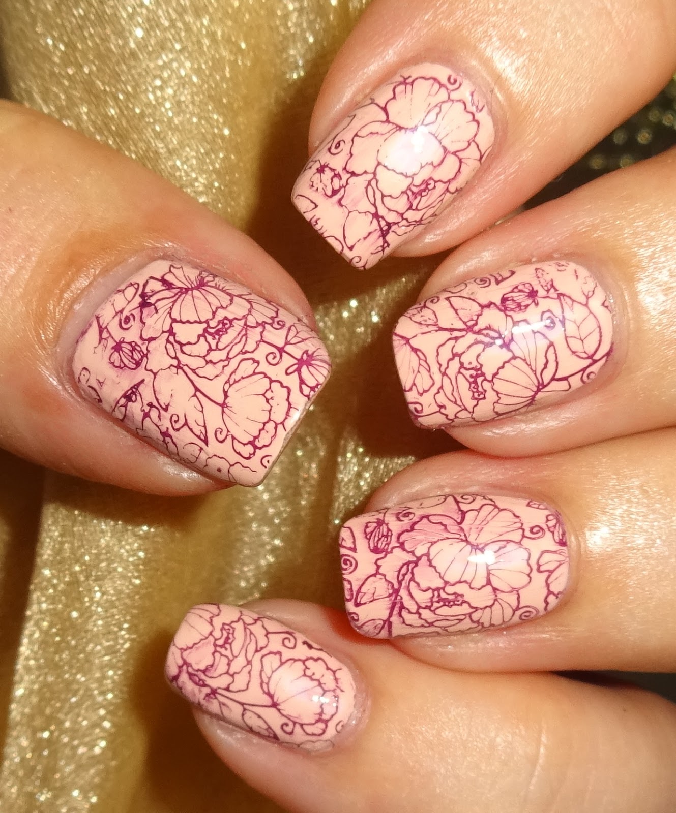 Wendy's Delights: MoYou Nails Stamping Plate 462 & Stamping Polishes