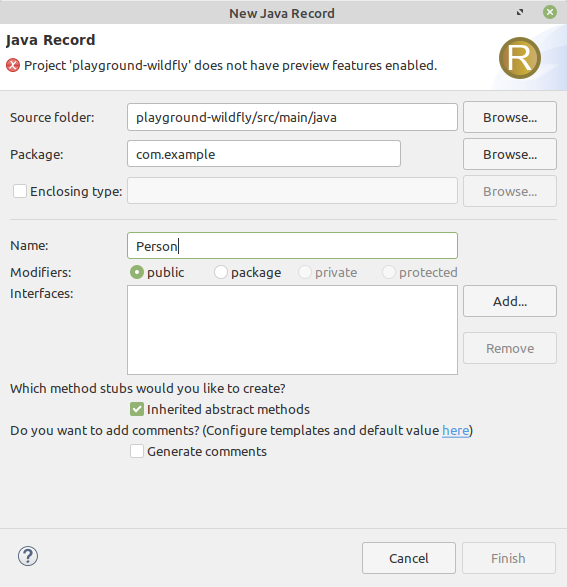 The BalusC Code: Using Java 14 Records in JSF via Eclipse
