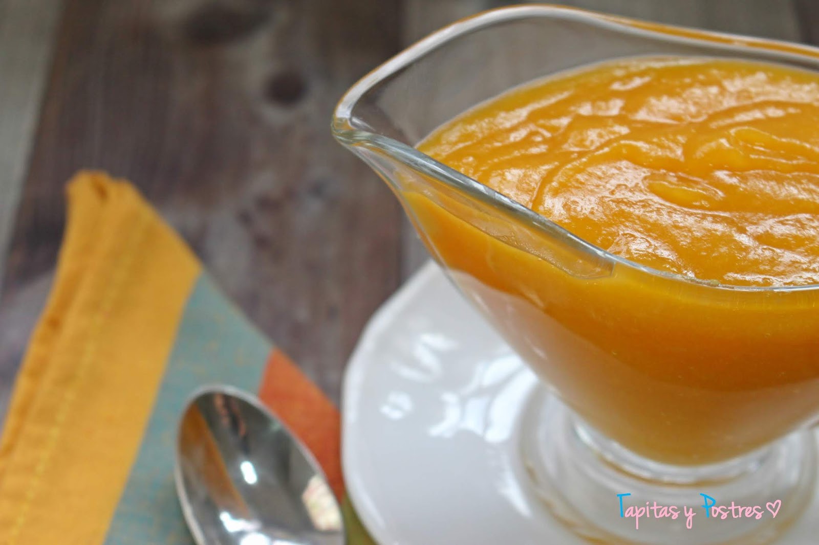 Tapitas y Postres: Salsa de orejones