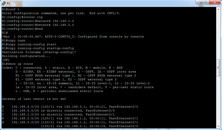 I, ME AND MYSELF !!!: Simple RIP Routing In GNS3