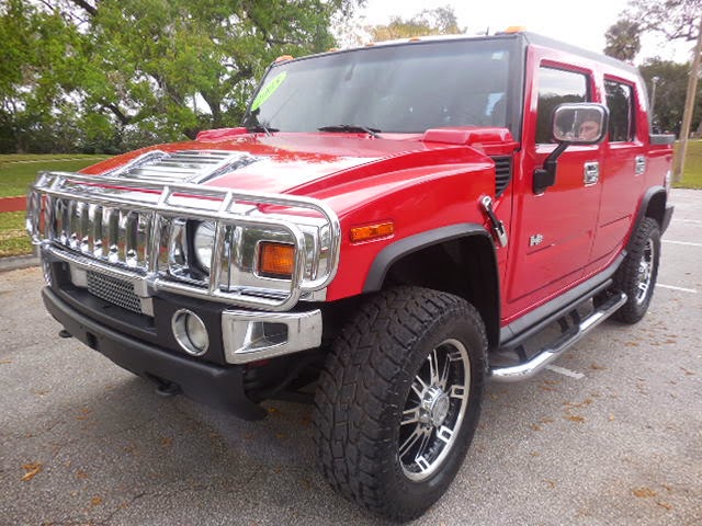 Motor Cars of Stuart: 2005 Hummer H2 SUT Victory Red - Auto sales ...
