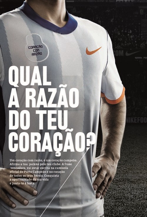 Campeões F.C.Porto: Nike e FC Porto lançam “Qual a razão do teu coração”?