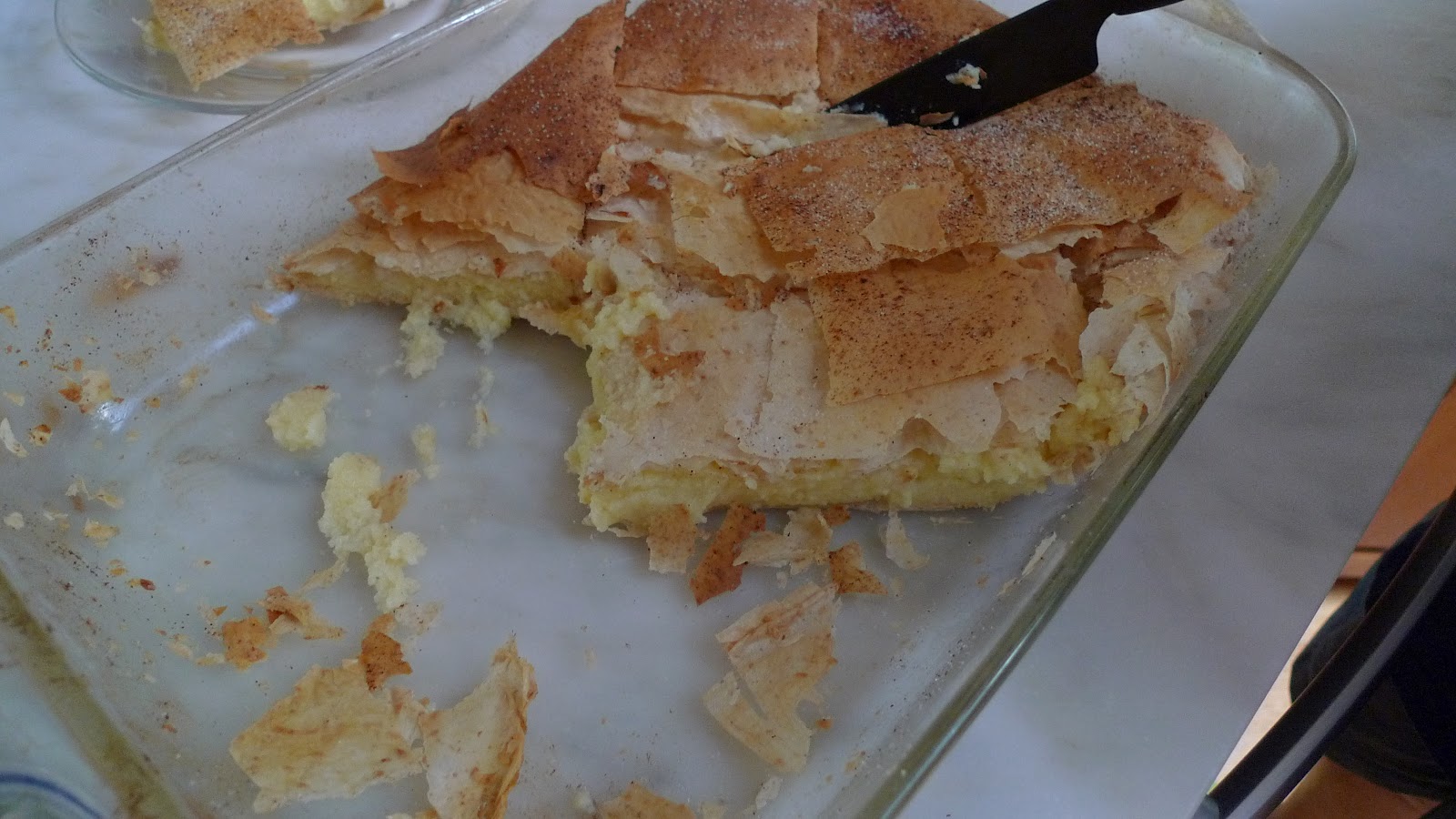 The Dragonfly Mother: Bougatsa: Eating Dessert For Dinner,